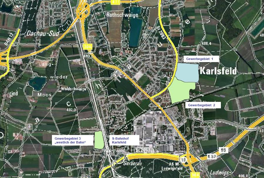 Stadtplan Karlsfeld Und Umgebung – XNCUC